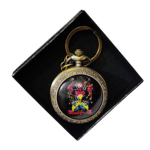 Buy Online Dynamic Duo Pocket Watch Keychain Sitting Pose – Drakon ...