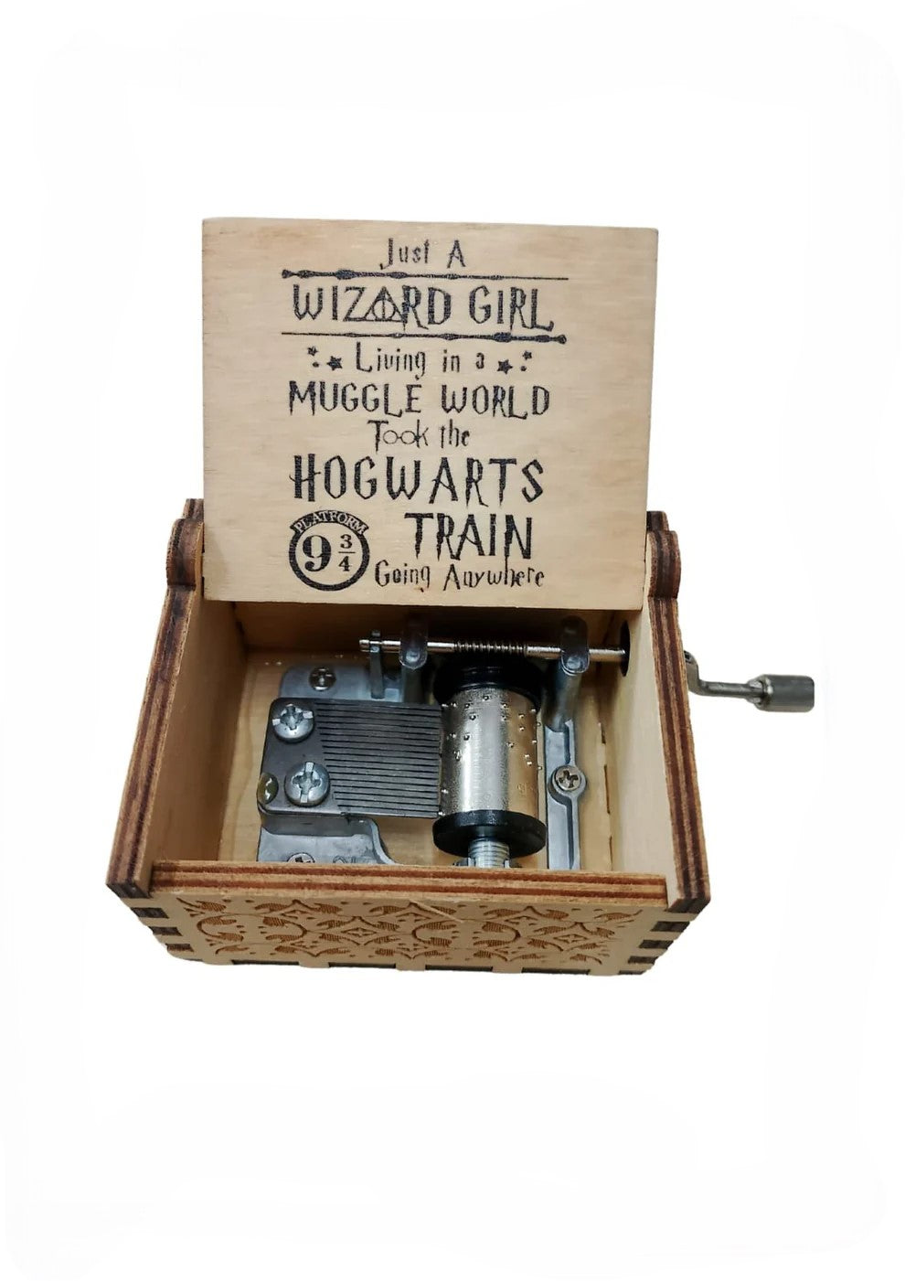 Buy Online HP Hogwarts Train Music Box | Wizard Girl Wooden India ...