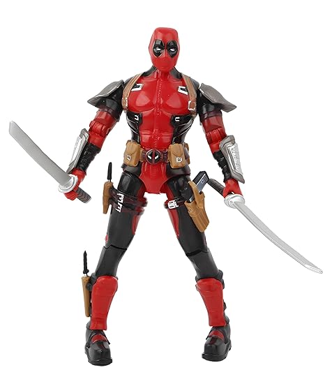 Buy Online Deadpool 18 cm Articulated Action Figure – Dual Katanas ...